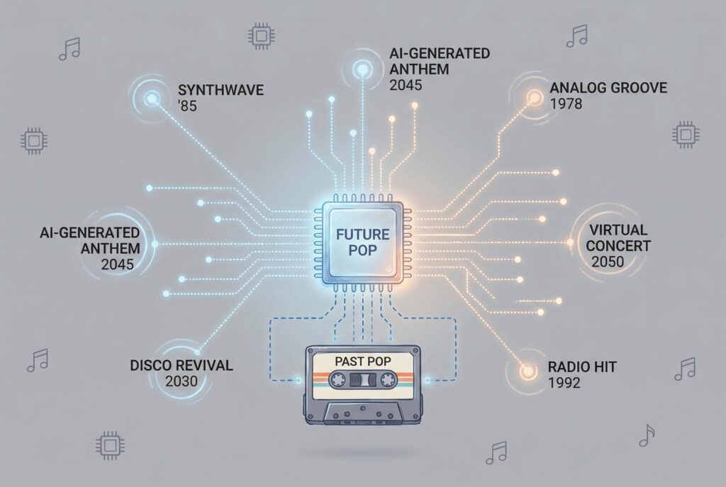 AI-generated viral pop track blurs lines between nostalgia, innovation ...